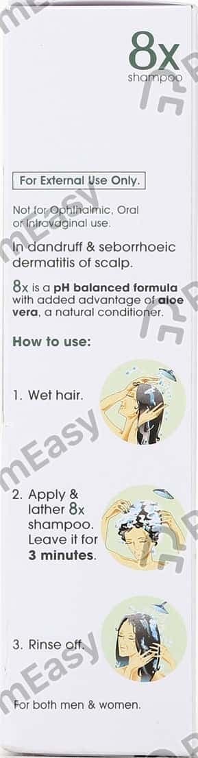8x Shampoo 100ml: Uses, Side Effects, Price, Dosage & Composition ...
