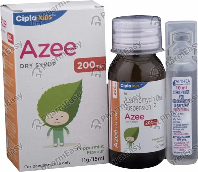 Azee 200 MG Dry Syrup (15): Uses, Side Effects, Price, Dosage ...