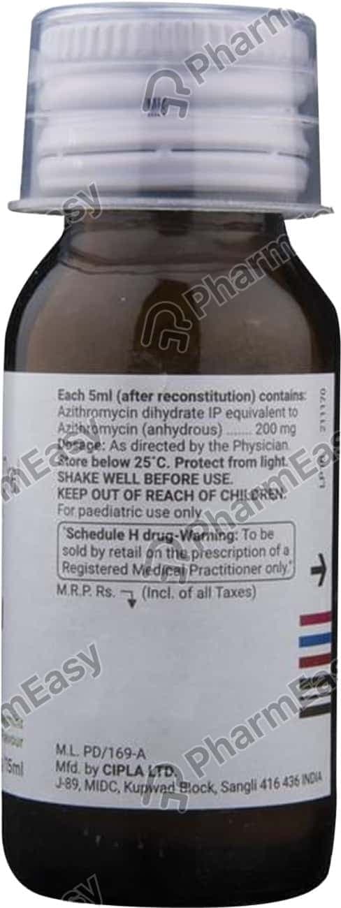 Azee 200 MG Dry Syrup (15): Uses, Side Effects, Price, Dosage ...