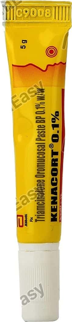 Kenacort 0.1 % Oral Paste For Local Application (5): Uses, Side Effects ...