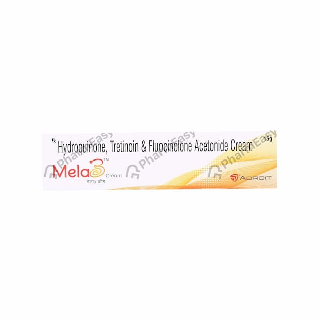Buy Mela 3 Cream 15gm Online at Flat 18% OFF | PharmEasy