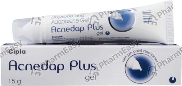 Acnedap Plus Gel 15gm: Uses, Side Effects, Price, Dosage & Composition ...