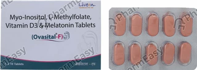 Ovasital F Strip Of 10 Tablets: Uses, Side Effects, Price, Dosage ...