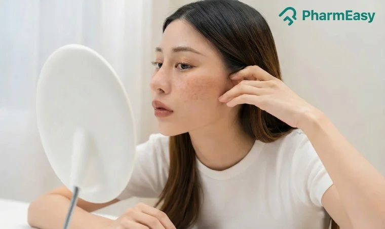 Black Spots on Skin: Causes, Types, Treatment & More | PharmEasy